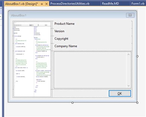 Winforms Designer In Version Preview Not Working With Visual Basic Issue