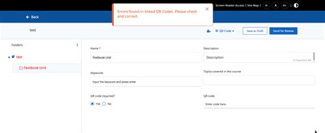 Errors Found In Linked Qr Codes Sunbird Knowlg Discussion Github
