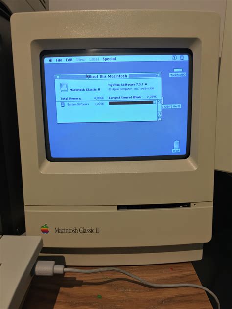 Another Mac Classic Ii Rescued Rvintageapple
