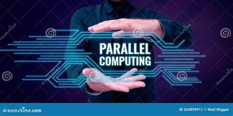 Text Showing Inspiration Parallel Computing Business Approach