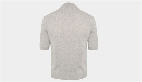 Zanone Crewneck Short Sleeve Grey