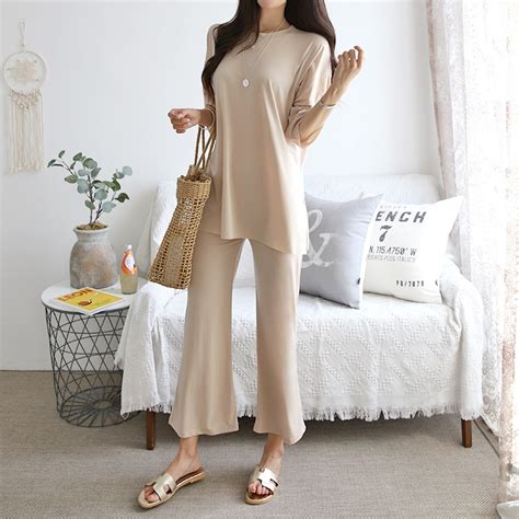 주문폭주데끼트레이닝set 투피스세트 냉감소재 데일리 링클프리 데일리투피스 에이블리