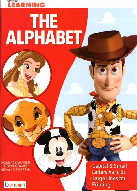 The Alphabet Disney Adventures In Learning Educational Activity