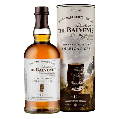 Whisky The Balvenie The Sweet Toast Of American Oak 12 Ans Single Malt