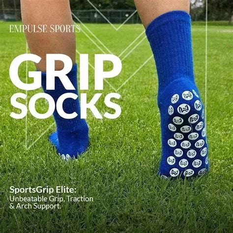 Grip Socks Australia Non Slip Gym Soccer Yoga Socks Empulse