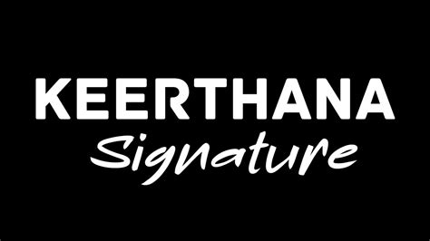 Keerthana Name Signature Style Youtube