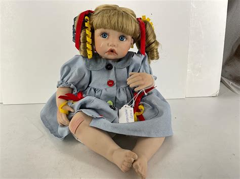 Lot Hamilton Collection Cindy Marschner Rolfe Porcelain Artist Doll