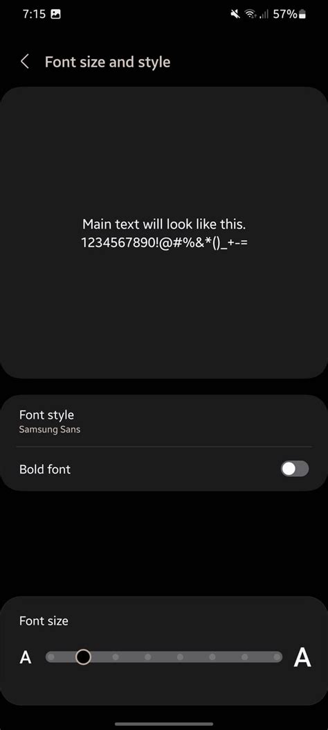 Font Mismatch In Oneui 6 Roneui