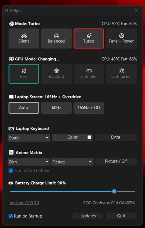 Problems With Screen Brightness When On DGPU Plugged In Issue Seerge G Helper GitHub