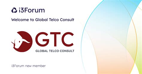 Welcome To Global Telco Consult Gtc I3forum