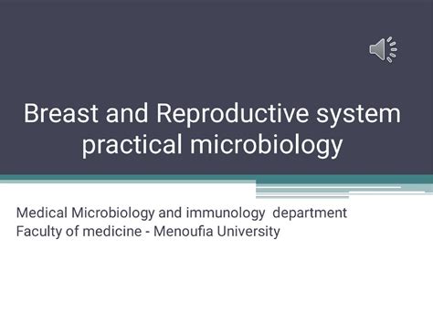 Reproductive Practical Microbiology Gynocology Studocu
