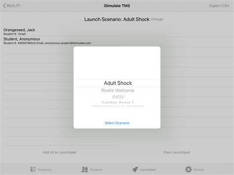 TMS Launchpad ISimulate