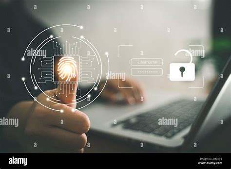 Login To Secure Dashboard By Fingerprint Scan To Access Protected