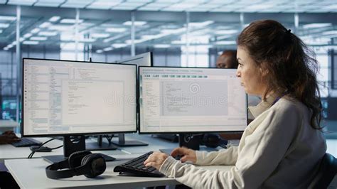 It Specialist In Server Farm Ensuring Valuable Data Remains Shielded