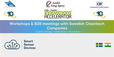 Smart Sensor Devices Will Be Participating The 22nd India Sweden Innovations Accelerator