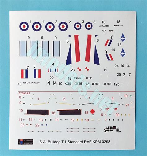 S A Bulldog T 1 RAF Kovozávody Prostějov 1 72 jmodels net