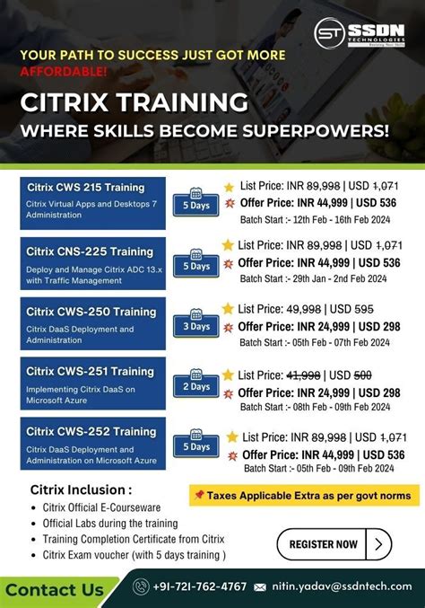 Ssdn Technologies On Linkedin Citrixtraining Careersuccess Digitalskills Superpowers…