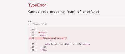 React Cannot Read Property Map Of Undefined Code Thoughts Opinions By Sagiv Ben Giat
