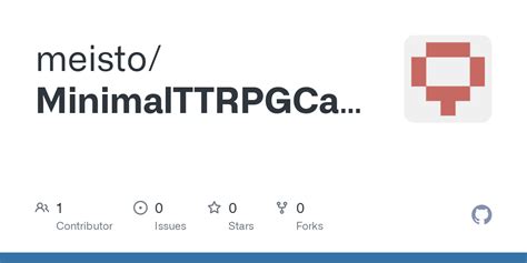 GitHub Meisto MinimalTTRPGCards