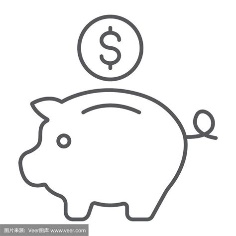 储蓄罐简笔画 储蓄罐简笔画彩色 苗苗知道
