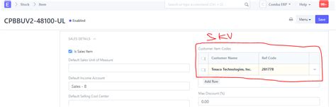 Referencing Customer Item Codes In The Item Doctype To The Sales Invoice Frappe Forum