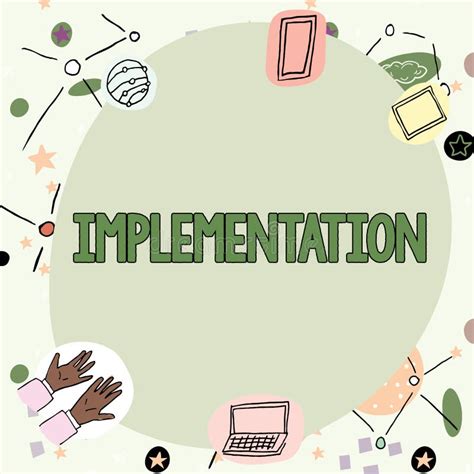 Implementationthe Process Stock Illustrations Implementationthe Process Stock Illustrations
