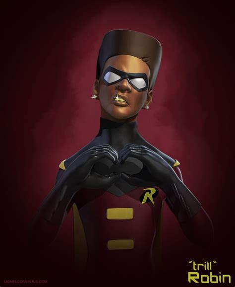 Trill Robin Black Love Art Black Art Pictures Black Comics