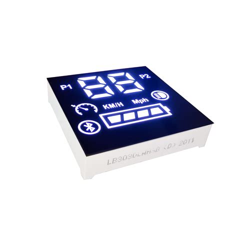 2 Digit 0 4 120mcd Led 7 Segment Display 80mw For Storage Battery Car