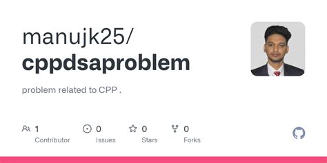 Github Manujk25cppdsaproblem Problem Related To Cpp