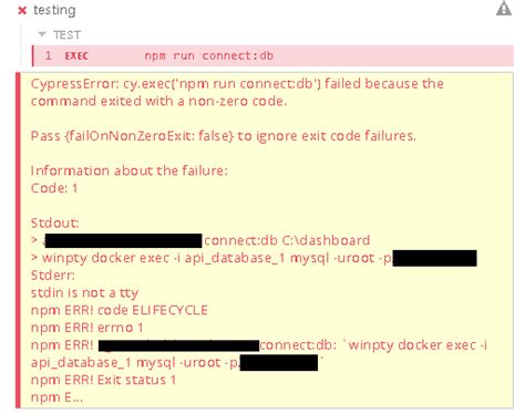 Cyexec Fails When Trying To Access A Docker Container Using Shell In Windows · Issue 3311
