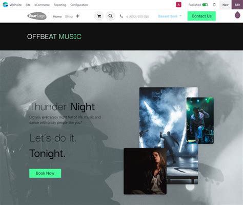 Basant Soni On Linkedin Websitebuilder Carousel Event Music Odoo