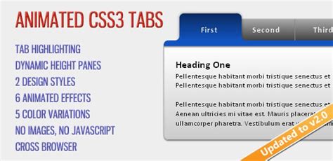 Css Tabs And Sliders From Codecanyon