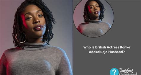 Who Is British Actress Ronke Adekoluejo Husband Net Worth Explored