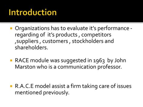 Race Model Public Relation Pptx Business Business And Finance