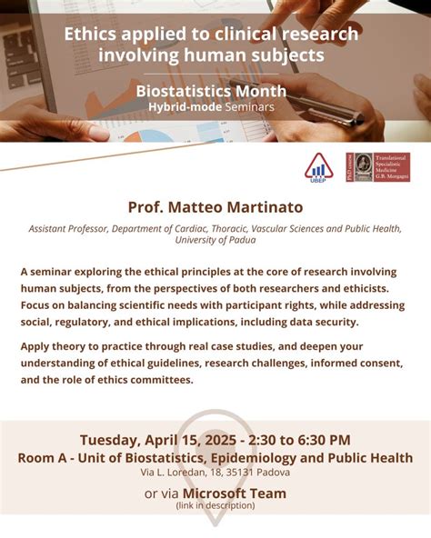 Biostatisticsmonth Epidemiology Publichealth Biostatistics Phd Research Seminar