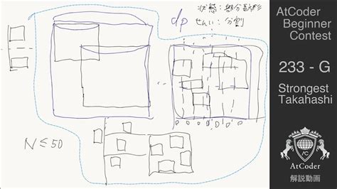 atcoder beginner contest 233 g ex 解説 youtube