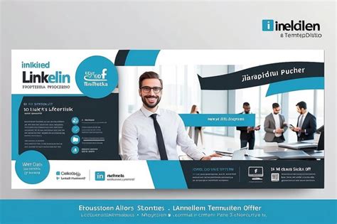 Premium Photo Professional Linkedin Web Banner Templet