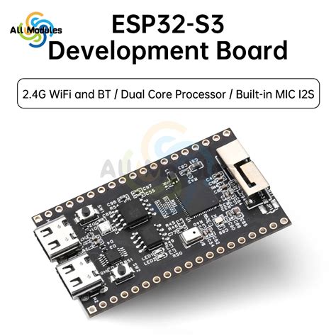 placa de desenvolvimento 2 4g wifi módulo bluetooth com mic ov2640