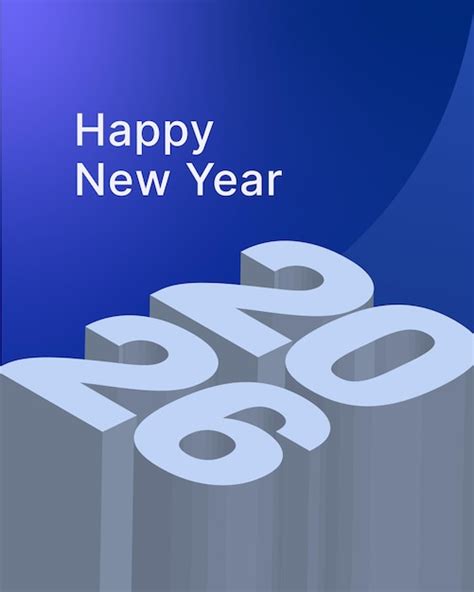 Happy New Year 2006 Celebration Card Premium Photo