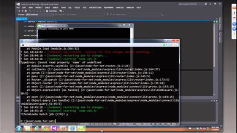 Nodejs For Net Developers Youtube