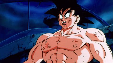 Shirtless Goku By Imafrnin On Deviantart