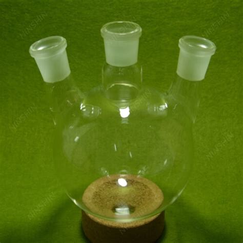 1000ml 3 Neck Round Bottom Boiling Flask 24 29 Joint Glass Flask Lab Glassware Boutique Shopee