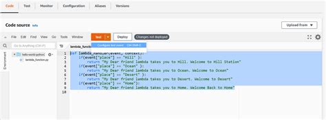 Creating Aws Lambda Function Using Aws Console In Python 30 By Sanjit Khasnobis Medium