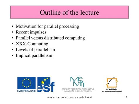 Ppt Motivation For Parallel Processing Recent Impulses Parallel Versus Distributed Computing