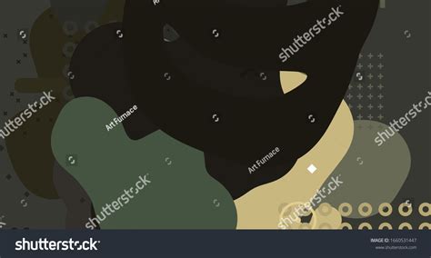 둥근 모양다중 색상 Blob가장자리 다듬기디지털 이미지추상적인2d 스톡 일러스트 1660531447 Shutterstock