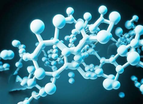 Estructura Química Foto Premium