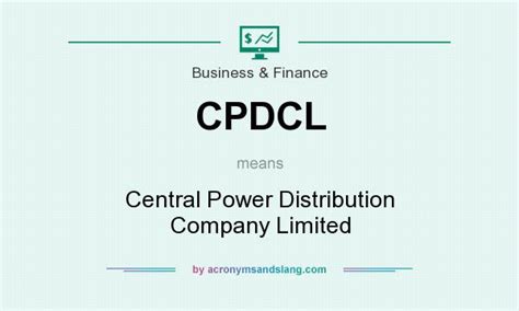 What Does Cpdcl Mean Definition Of Cpdcl Cpdcl Stands For Central Power Distribution