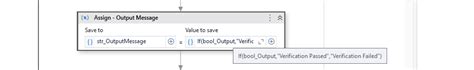 Creating A Custom Message In The Verify Control Attribute Activity