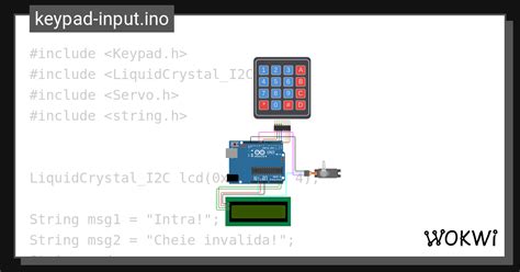 Keypad O Copy Wokwi Esp32 Stm32 Arduino Simulator