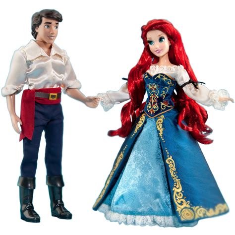Disney Designer Collection Fairytale Ariel And Eric Doll Set